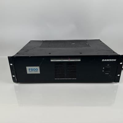Samson F800 400W Per Channel High Performance Stereo Power | Reverb