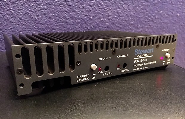 Stewart Audio Power Amplifier PA-50B Grey | Reverb