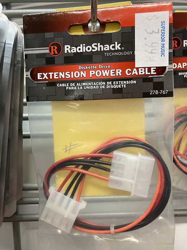 Radio Shack Extension power cable | Reverb