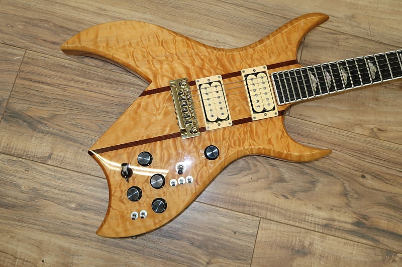 B.C. Rich Bich Supreme 2004 - Natural 5a Quilted Maple | Reverb