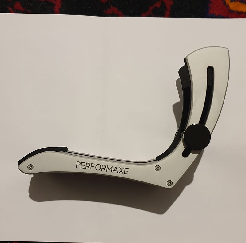 PERFORMAXE Electric Guitar Leg Rest 2021 - Brushed Aluminum | Reverb