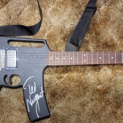 SHS International AR 15 NRA Ted Nugent guitar - Black | Reverb