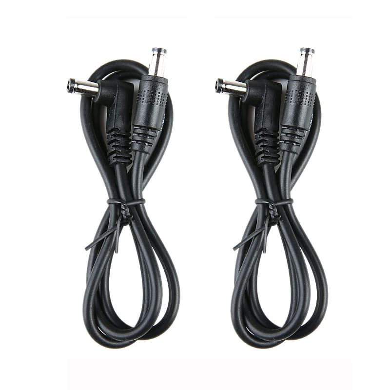 2 Pack Guitar Effect Pedal Dc Cable 5.5Mm X 2.1Mm Power Lead | Reverb 2 Pack Guitar Effect Pedal Dc Cable 5.5Mm X 2.1Mm Power Lead | Reverb