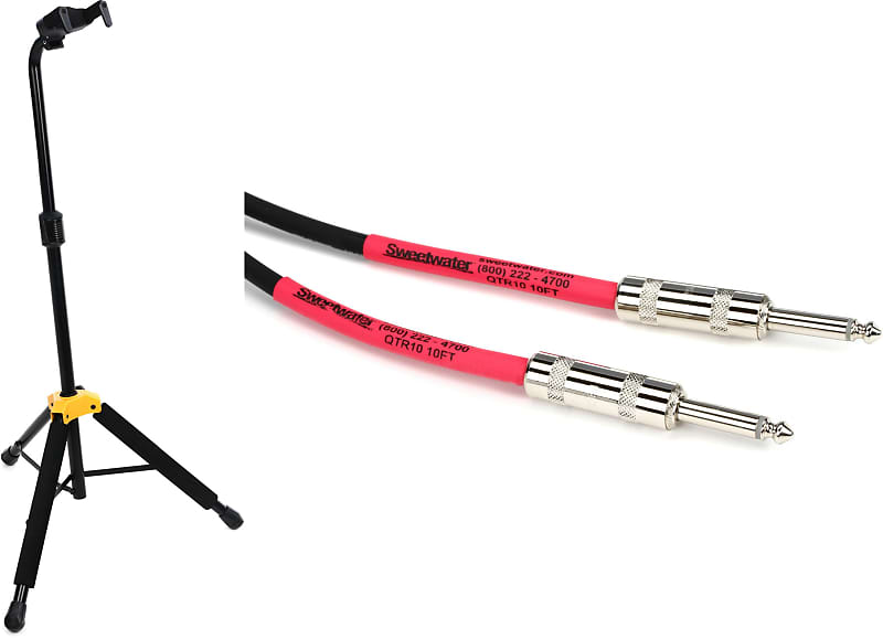 Hercules Stands GS414B PLUS Single Guitar Stand with Auto | Reverb