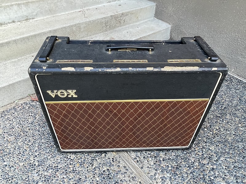 1962 Vox AC30/6 Empty Combo Cabinet - Early cabinet with | Reverb