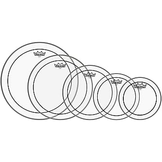Remo Tom Pack, (8",10",12",14",16" Clear Ps), PP-1140-PS- | Reverb