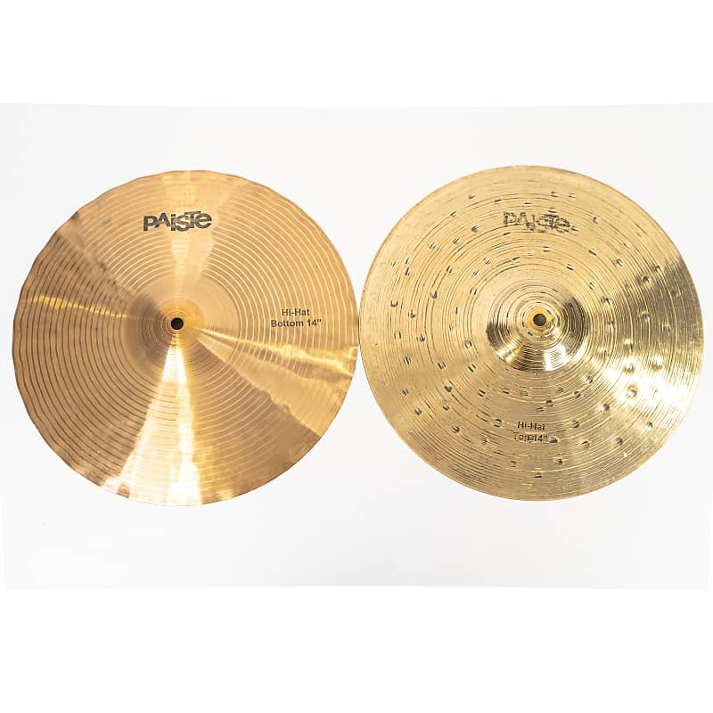 Paiste Vintage Sound Edge Prototype Hi-Hats - 14" - Top 900g | Reverb