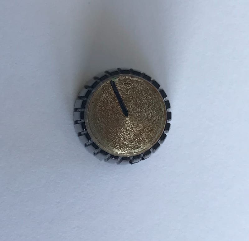 Marshall JMP amp knob Late 60’s/Early 70’s - Brown | Reverb