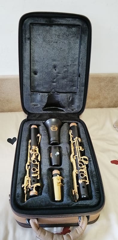 Clarinet G ( SOL) Silver ebony wood | Reverb