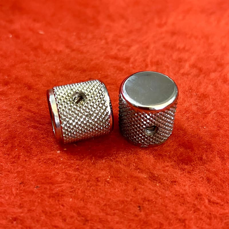 Fender Telecaster Precision bass knobs 1966 - Chrome on | Reverb