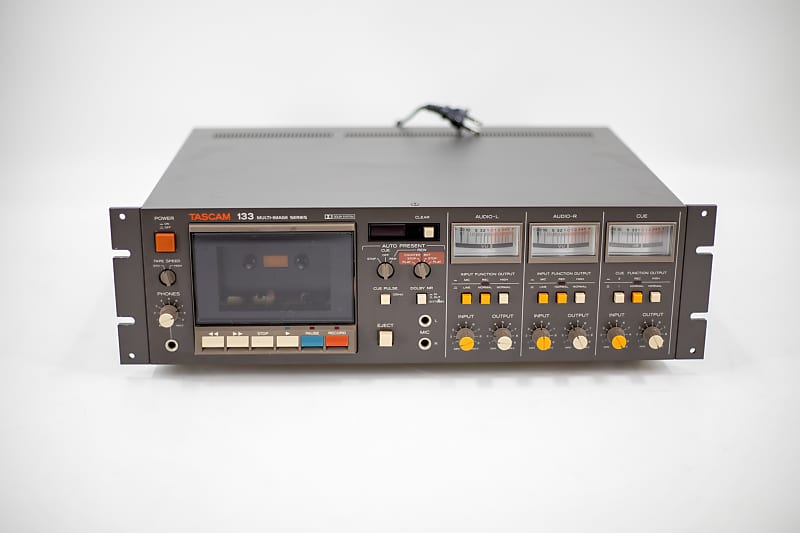 Used Tascam 133 Professional 3-Channel Cassette Deck | Reverb