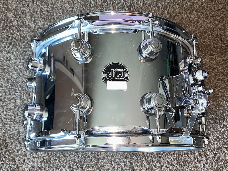 DW 14 inch Chrome performance series snare drum | Reverb DW 14 inch Chrome performance series snare drum | Reverb