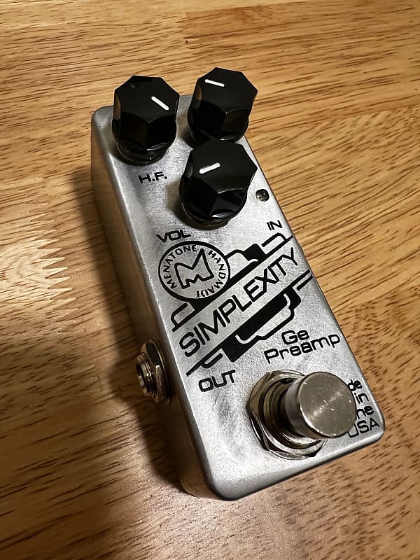 Menatone Simplexity Mini Germanium Preamp | Reverb