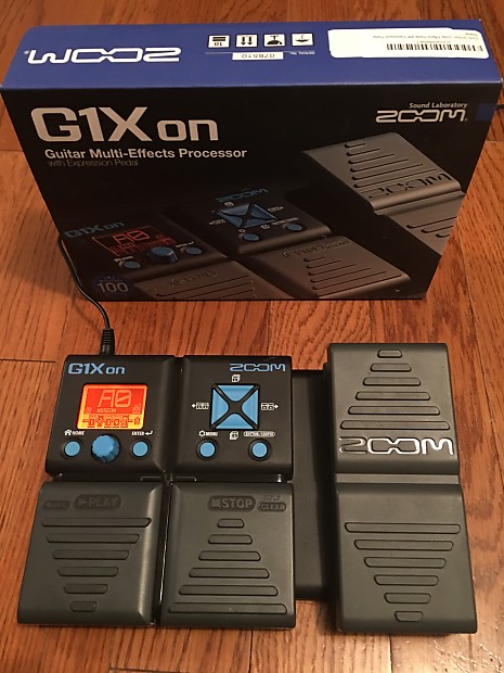 Zoom G1Xon Multi-Effects with Expression Pedal | Reverb