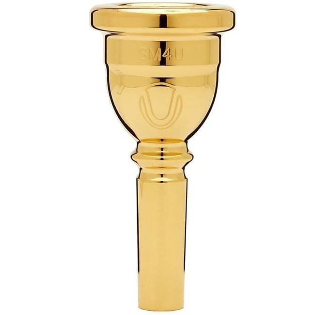 Denis Wick Steven Mead Ultra Euphonium Mouthpiece Gold Plate | Reverb