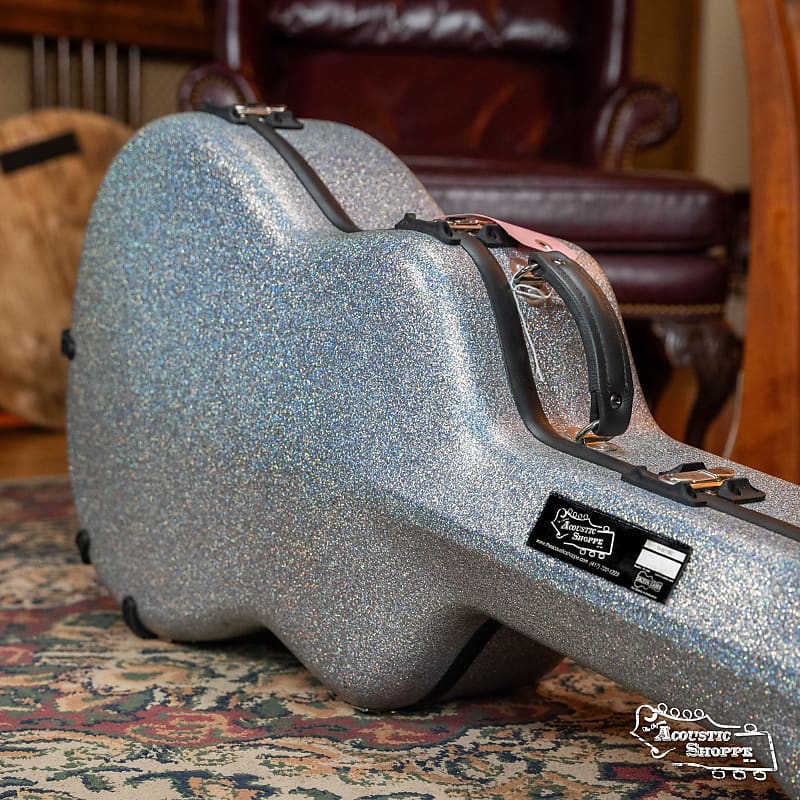 (Used) Calton Diamond Glitter Grey Exterior/Burgundy Interior | Reverb