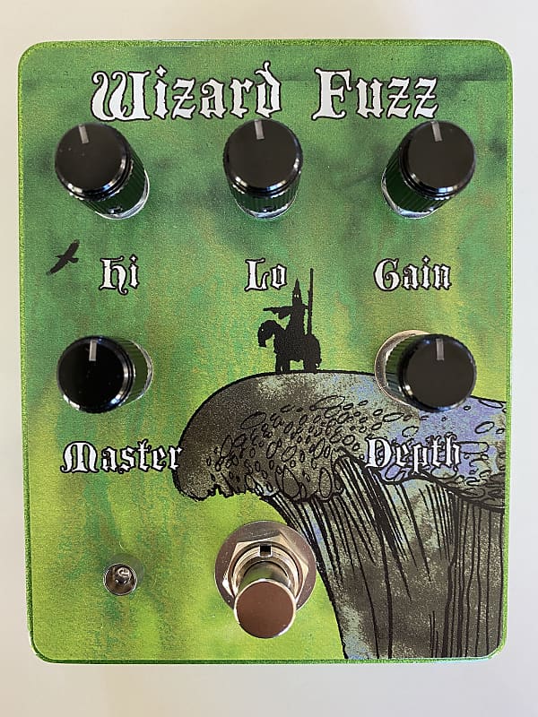 Magic Pedals Wizard Fuzz 2022 Green Sparkle | Reverb