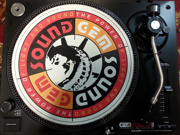 Gem Sound DJL-1200 Professional Turntable System | Reverb