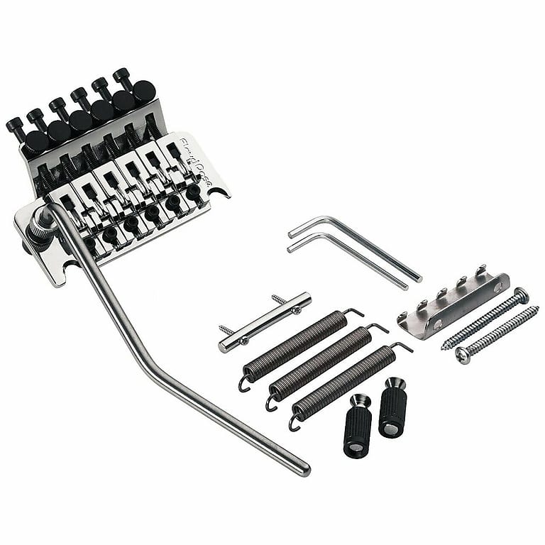 NEW Floyd Rose ORIGINAL Locking TREMOLO Bridge Chrome & R3 | Reverb