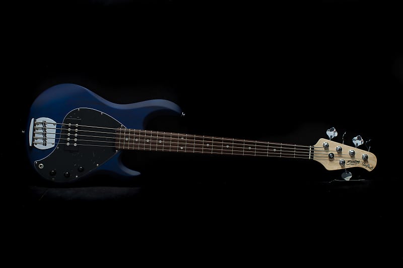 Sterling SUB RAY5 Trans Blue Satin | Reverb