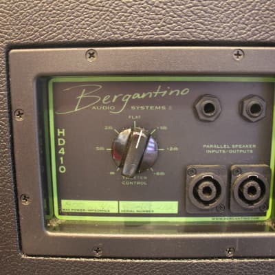 Bergantino HD410 - Black 4x10 Bass Cabinet | Reverb