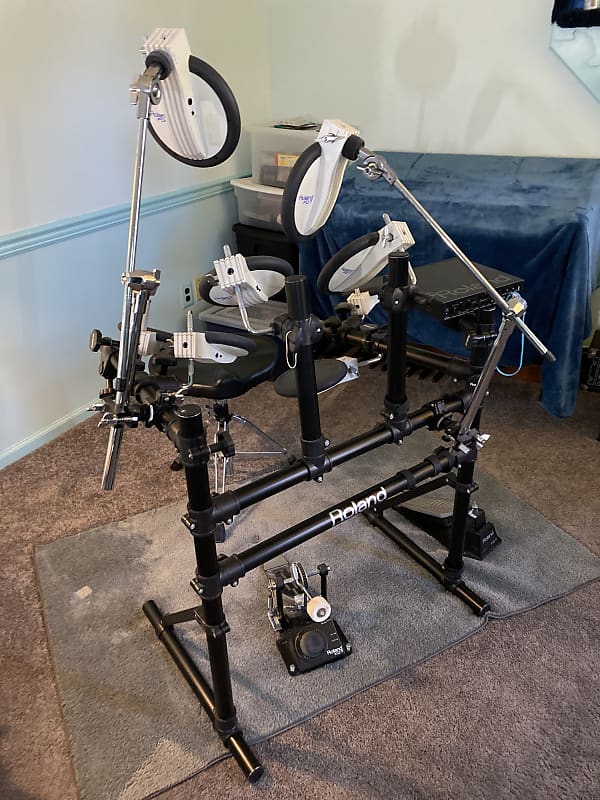 Roland TD7 Electronic Drum Set Mid 2000 - Black | Reverb