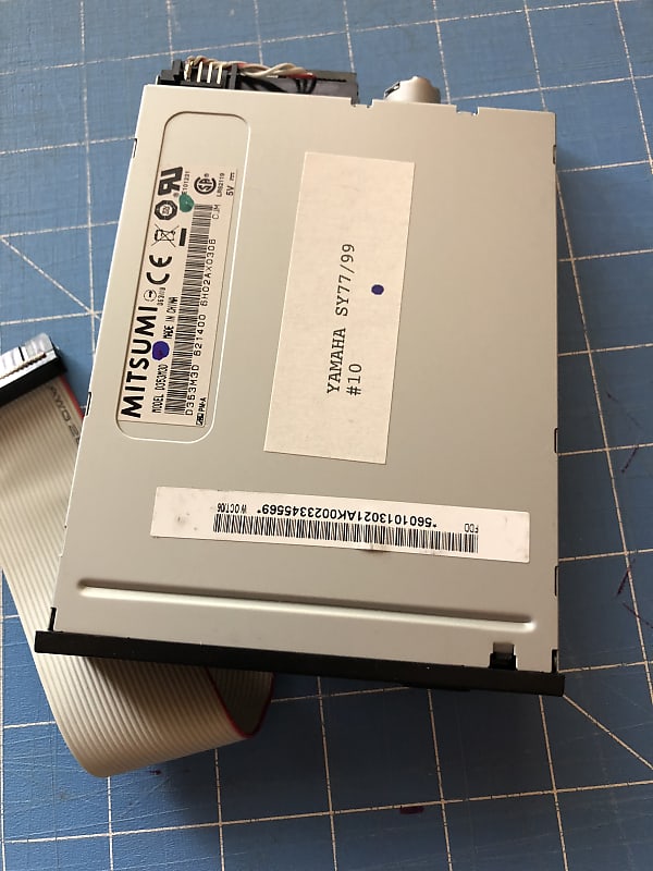 Yamaha SY77 SY99 3.5" Floppy Disk Replacement Drive REFURB | Reverb