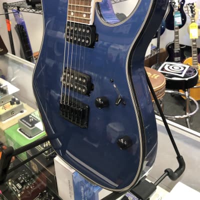 Ibanez RG421EX RG Series Electric, Prussian Blue Metallic | Reverb