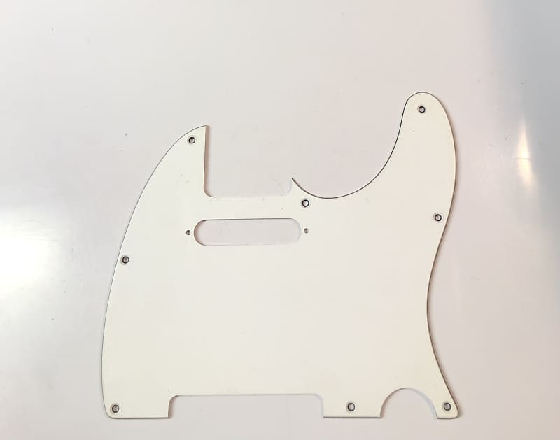 Telecaster Style 3-Ply NOS Pickguard Parchment | Reverb
