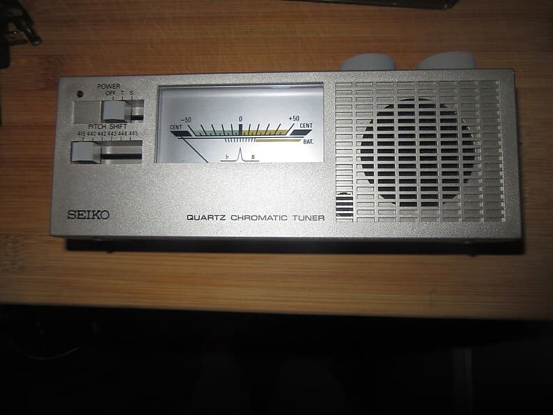 Rare Vintage Seiko Quartz Chromatic Tuner 1980s | Reverb