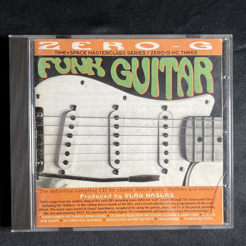 Zero-G Funk Guitar Sampling CD | Reverb