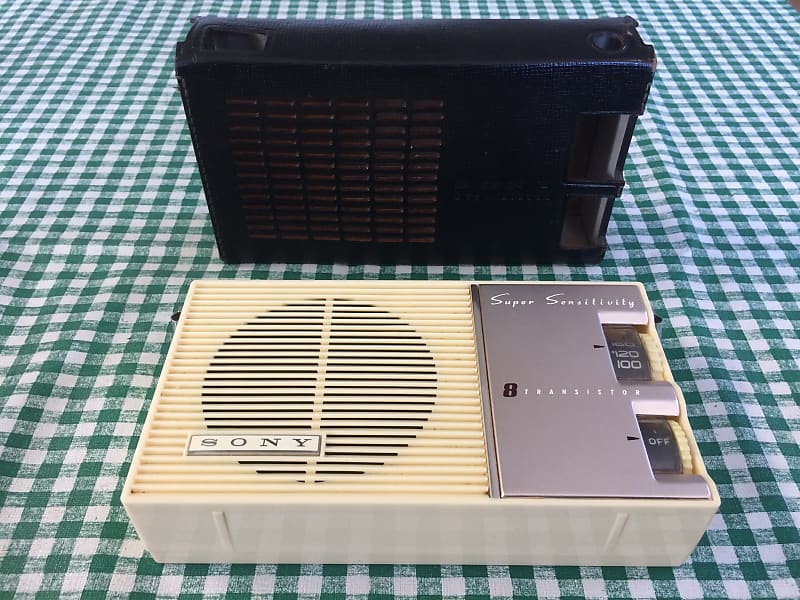 Mint Vintage 1959 Sony TR-84 Super Sensitive 8 Transistor | Reverb