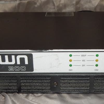 Crown Com-Tech 200 professional power amplifier | Reverb