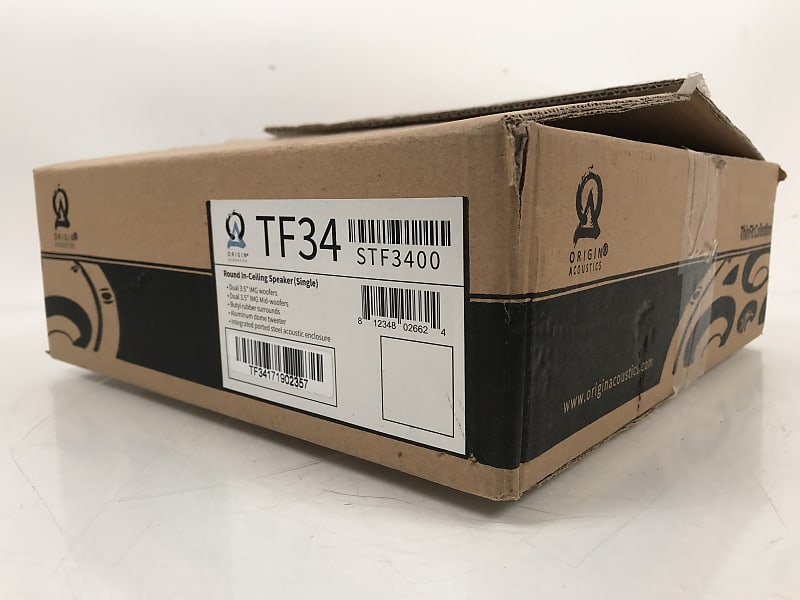 (New) Origin Acoustics ThinFit TF34 In-Ceiling Speaker (1) | Reverb