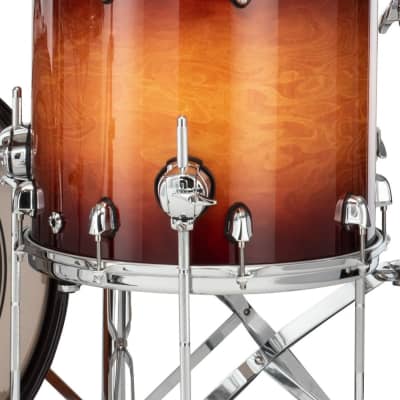 Mapex Saturn Evolution 14x14" Exotic Sunburst Lacquer | Reverb