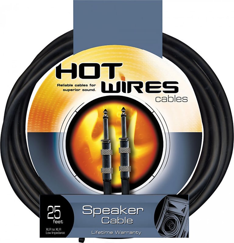 Speakon Cable w/ Neutrik Connectors (25', NL2-QTR) | Reverb