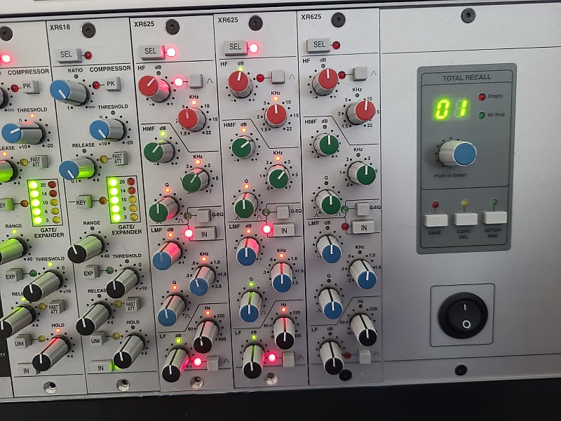 Solid State Logic X-Rack XR625 EQ modules | Reverb