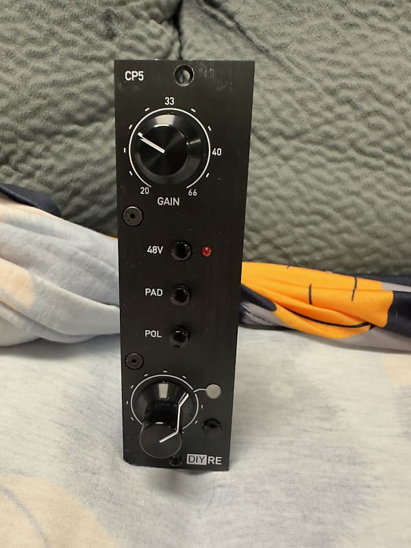 DIYRE CP5 Colour Mic Preamp with Royal Blue Module 2022 | Reverb