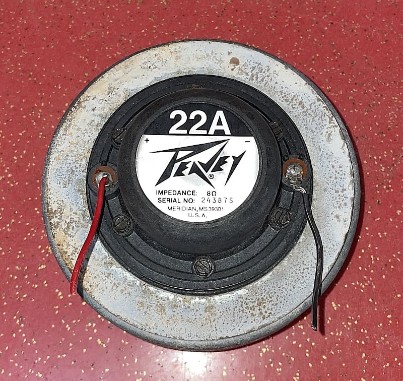 Peavey USA 22A Compression Tweeter Diaphragm and Driver | Reverb