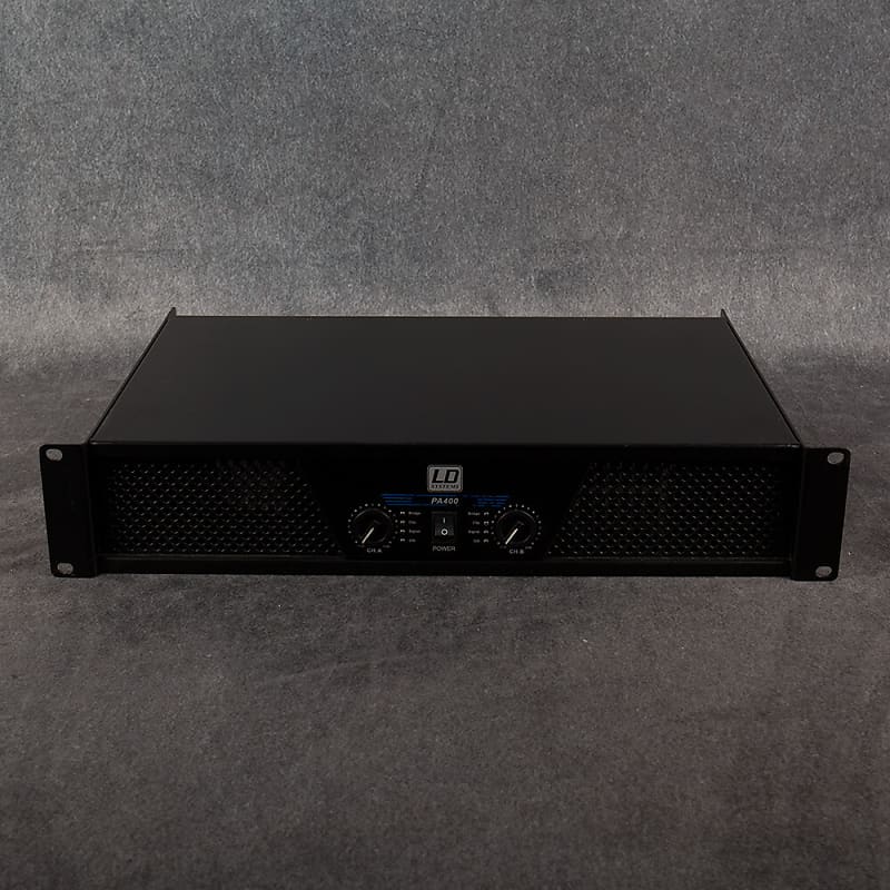 LD Systems PA400 Power Amp - 2nd Hand | Reverb