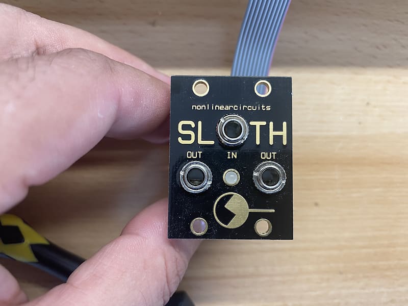 Nonlinearcircuits Sloth Chaos 6hp 1u Eurorack Tile Module | Reverb