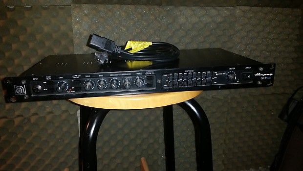 Ampeg SVP PRO Preamp (.775volt) 1996 Black | Reverb