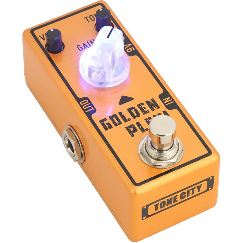 Tone City Golden Plexi Distortion Effect Pedal | Reverb