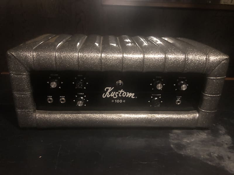 Kustom 100 - Silver Sparkle | Reverb