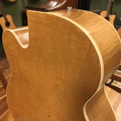 1981 Petillo Jumbo Cutaway Maple Phillip Petillo | Reverb