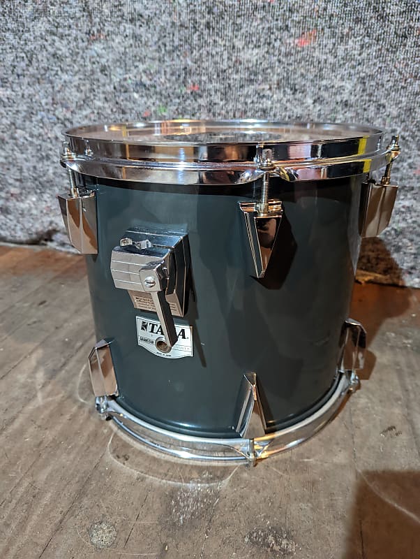 Tama Granstar 12" tom in gunmetal grey wrap | Reverb