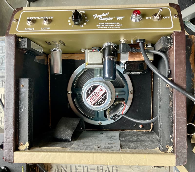 Fender Upgraded Champ 600 Amp | Reverb