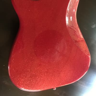Red Sparkle Strat Body - Squier Fender Bullet Stratocaster - | Reverb