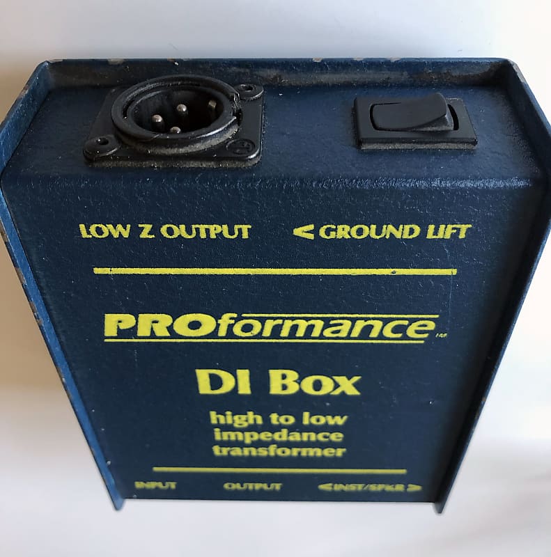 PROformance DI Direct Box High to Low Impedance Transformer | Reverb