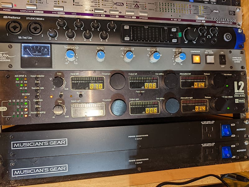 Waves L2 Hardware Ultramaximizer brick wall limiter | Reverb